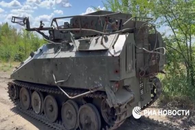 Russians Deploy Restored British-made Ukrainian Armored Personnel Carrier