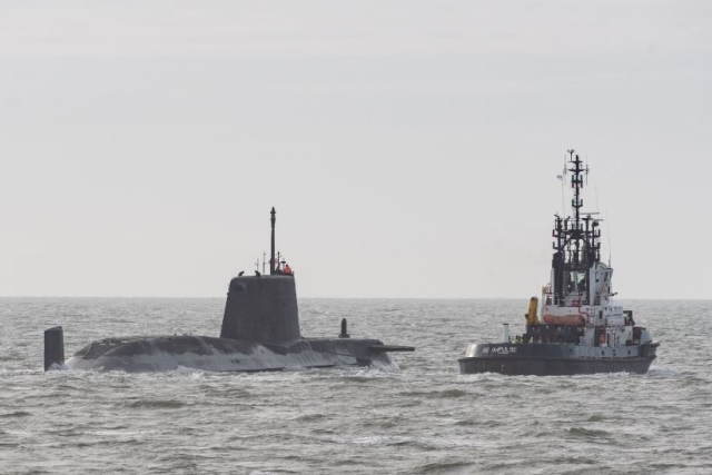Royal Navy Receives Fifth Astute-class Submarine