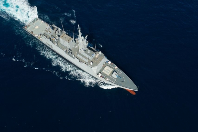 Navantia-built First of Five Corvettes for Saudi Arabian Navy Begins ...