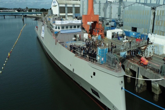 Naval Group Launches First FDI Frigate for Greece Naval Group Launches First FDI Frigate for Greece
