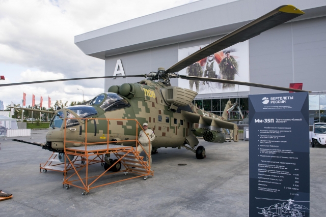 First Appearance of KA-52 Helicopter with AESA Radar, Other Upgrades at ...
