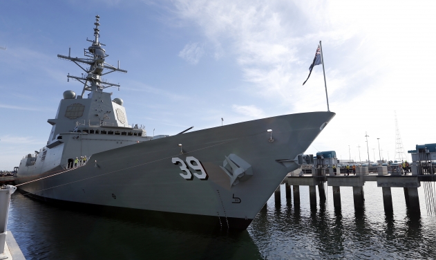 Australia's First Hobart-Class Air Warfare Destroyer Completes Builder ... Australia's First Hobart-Class Air Warfare Destroyer Completes Builder ...