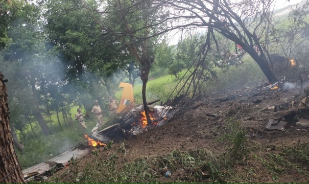 IAF Trainer Aircraft Crashes During Routine Mission