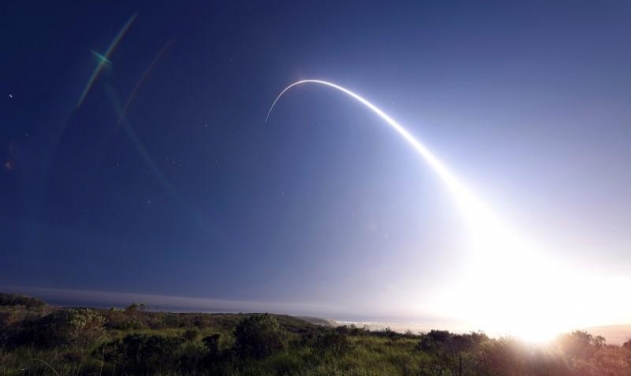 USAF Test Launches Minuteman III Intercontinental Ballistic Missile